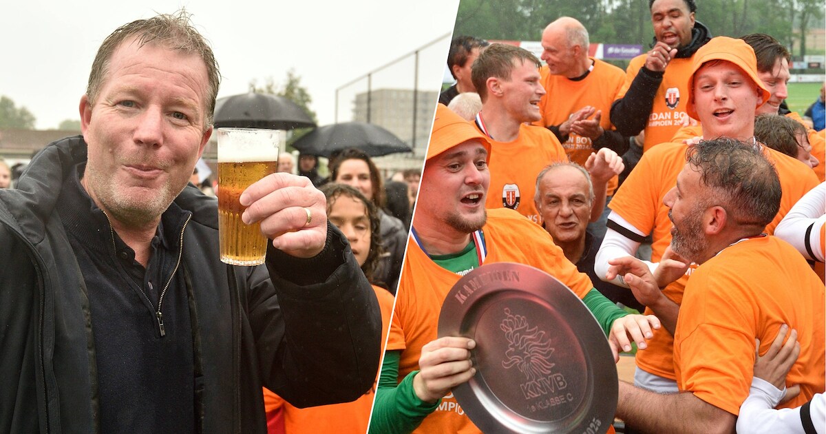 Trainer Mark Evers pakt titel met hyperaanvallend Jodan Boys: ‘Wat wij doen, durft bijna niemand ...