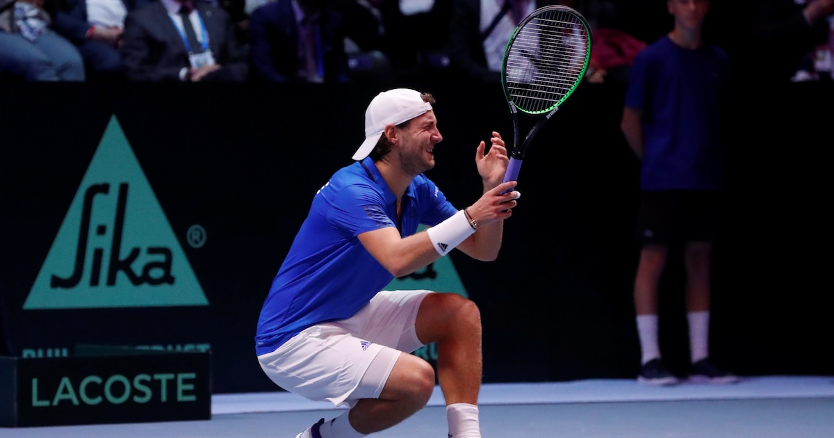 Frankrijk te sterk voor België in finale Davis Cup | Sport | AD.nl