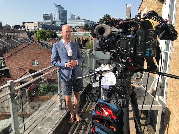 Oud-correspondent Tim de Wit over zijn ziekte: ‘In het begin wist de NOS het niet, ik schaamde ...