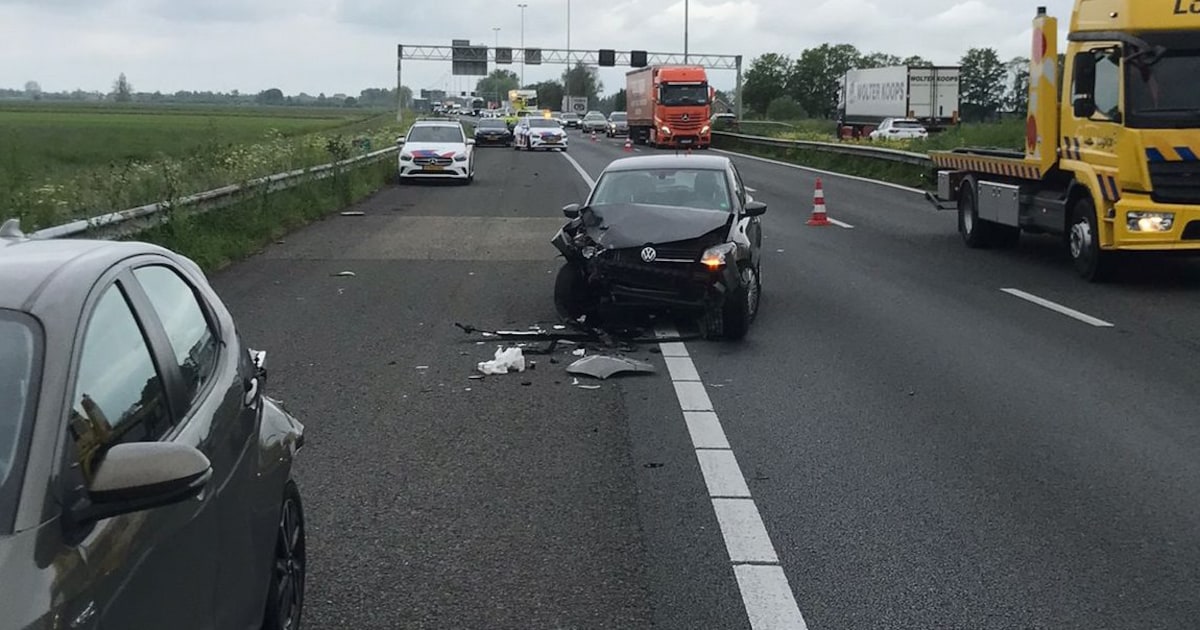 Lange file door ongeval op A27 in Lexmond | 112 nieuws Vijfheerenlanden ...
