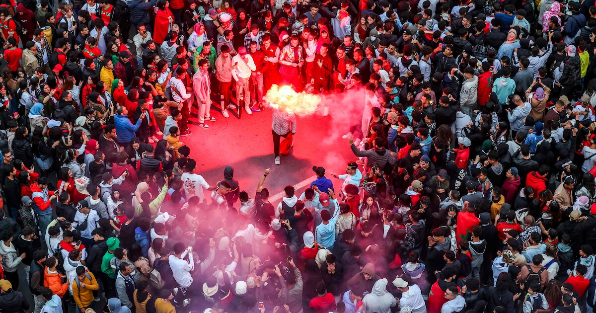 Arabische wereld viert Marokkaanse voetbalsucces als eenheid | WK ...