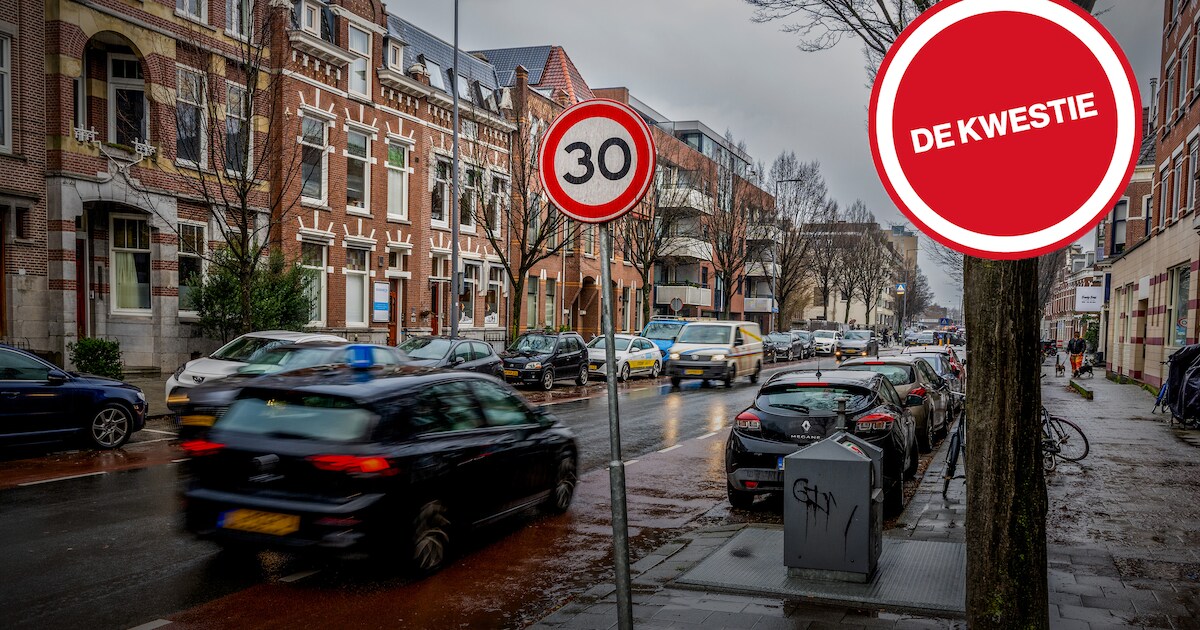 Snelheid op steeds meer plekken naar 30 kilometer: wat vindt u? | Rotterdam | AD.nl