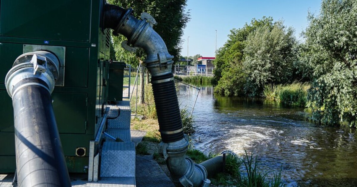 Nu al maatregelen om droogte te pareren: extra water vanuit Hollandsche ...