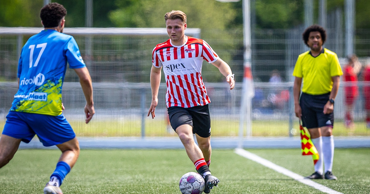 Daniël Abbink speelde ondanks scheurtje in enkelband door: ‘Keek echt ...