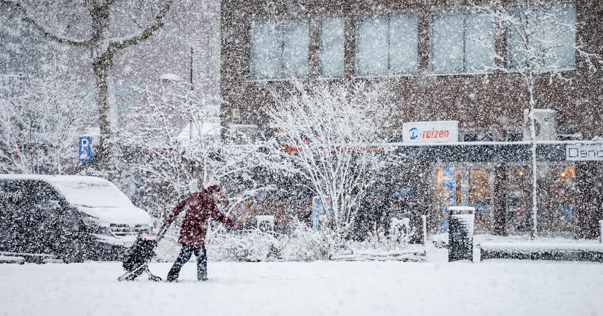 Denk je dat het klaar is met die sneeuw? Bert waarschuwt: ‘We zijn er ...