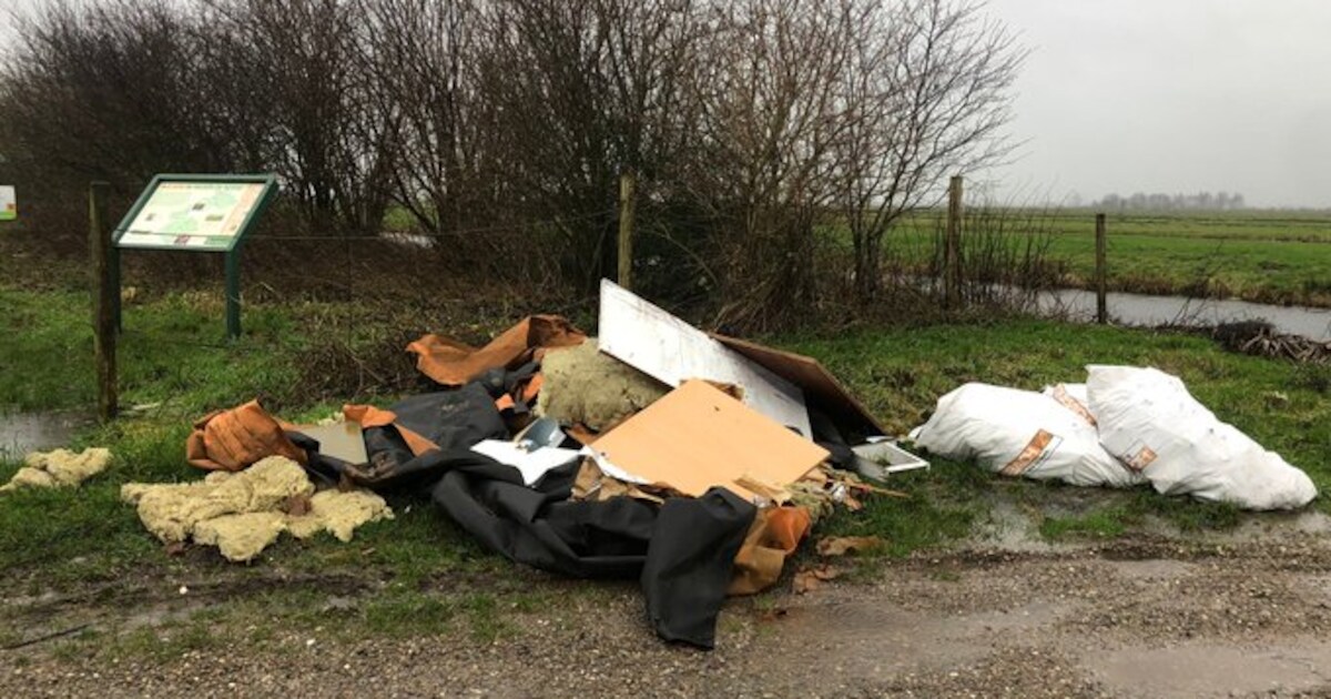 Maarten kon zijn ogen niet geloven: wéér dumpten onbekenden enorme hoop ...