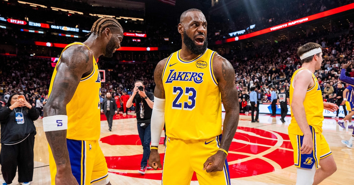Einde aan fenomenale reeks: LeBron James blijft voor het eerst in bijna ...