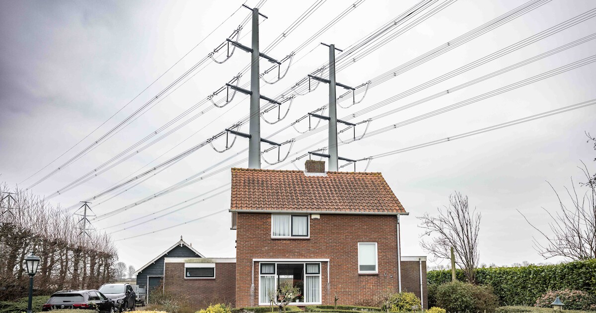 Eversdijk onder hoogspanning: wel de lasten, maar niet de lusten van 380 kV-lijn | Kapelle | AD.nl