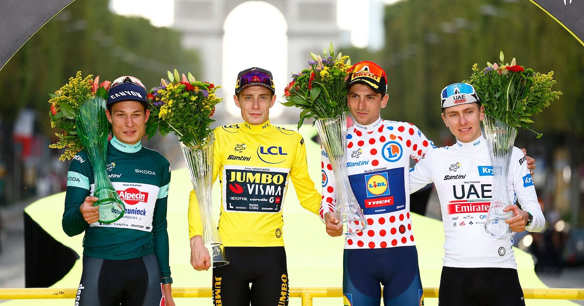Jumbo-Visma grootverdiener in Tour de France, dit is het prijzengeld ...
