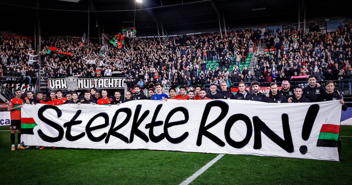 NEC’ers dragen grootste zege in bijna vijftig jaar op aan Ron de Groot ...