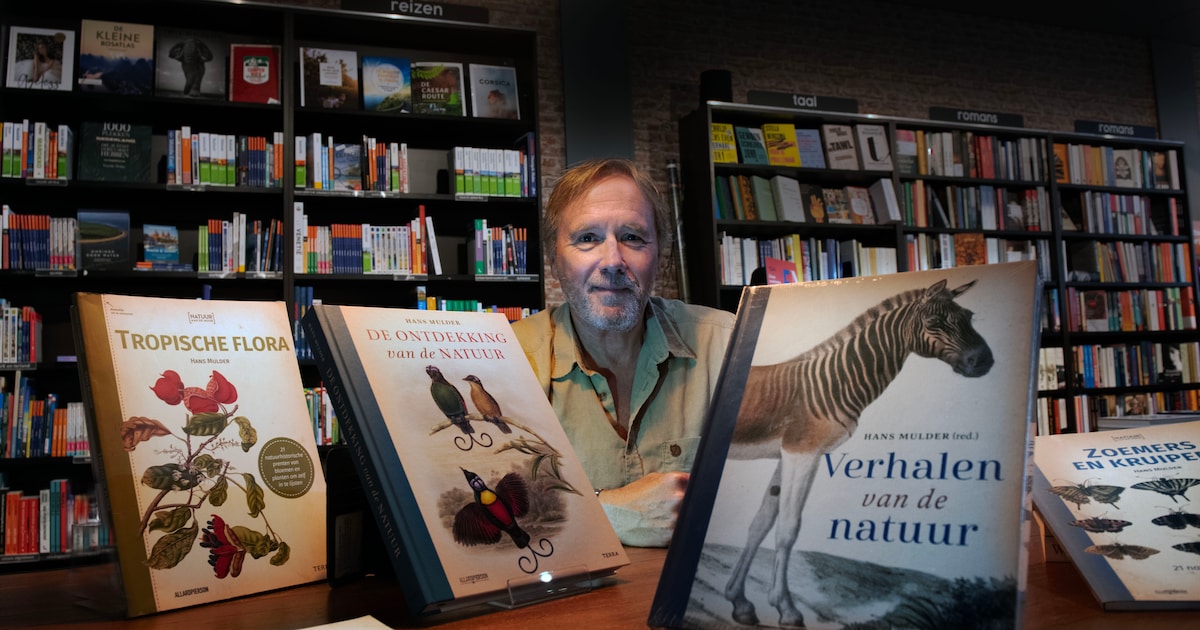 Lunchen met Culemborgse historicus Hans Mulder terwijl hij vertelt over ...
