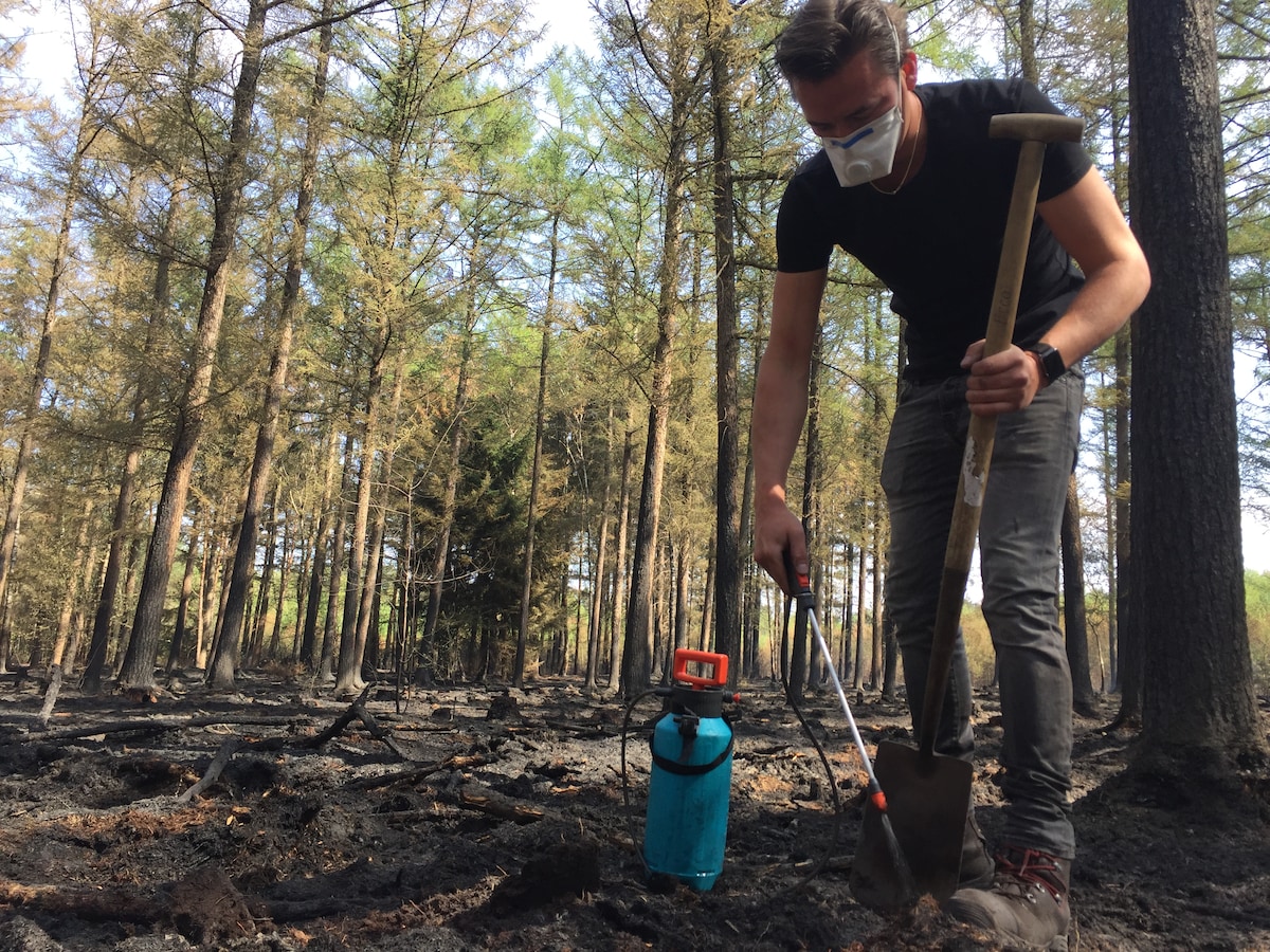 Scouting helpt dagenlang met nablussen bosbrand in Moergestel: ‘Overal ...