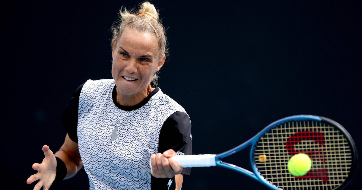 Arantxa Rus geeft sterke start Australian Open geen vervolg en strandt in tweede ronde ...