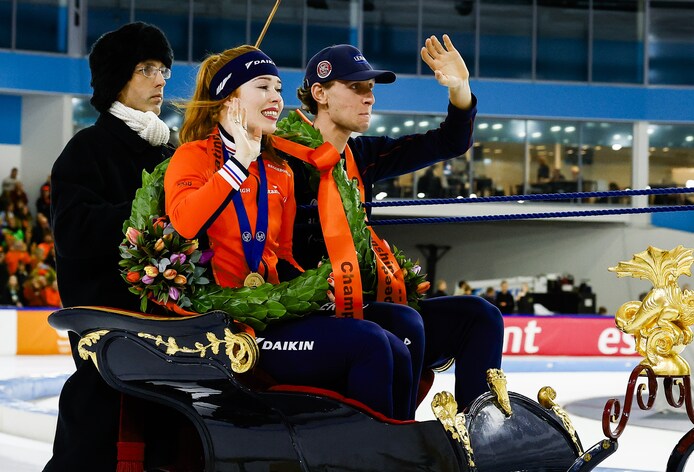 Antoinette Rijpma-de Jong laat jeugddroom uitkomen in Thialf: ‘Ik wilde ...