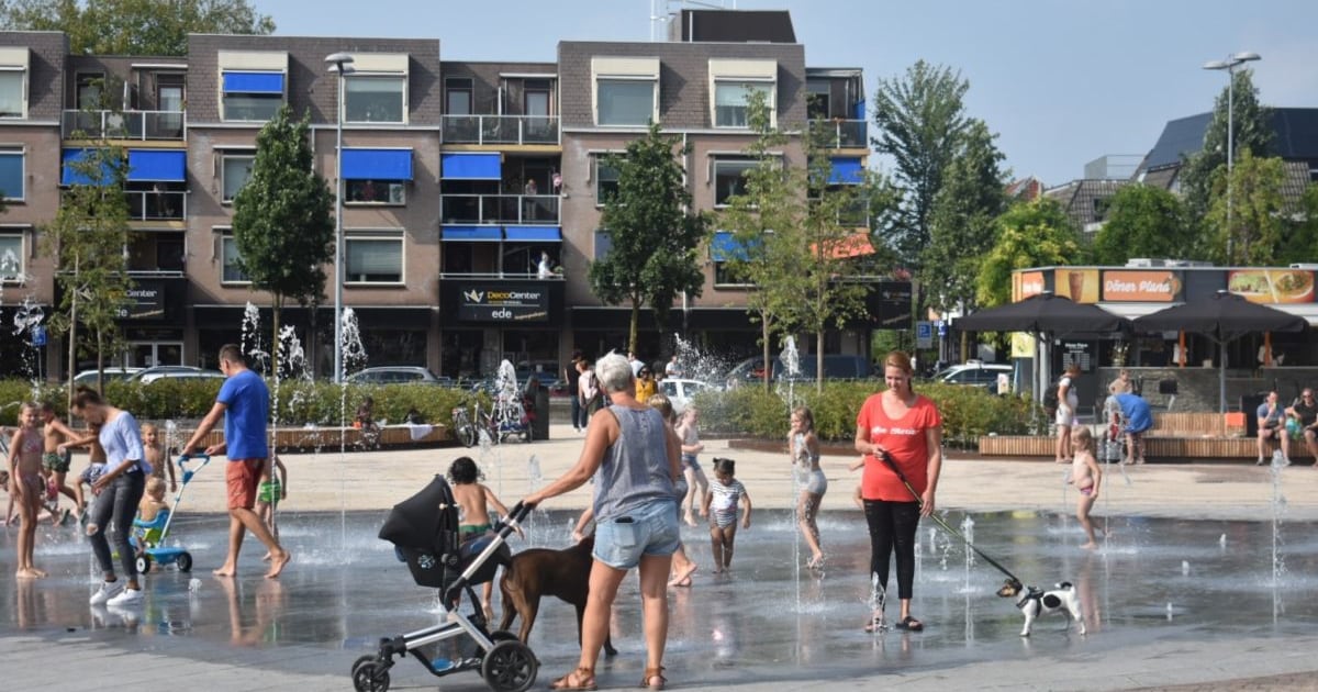 Hittealarm! Op deze kaart vind je de koelste plekjes in Ede | Regio | AD.nl