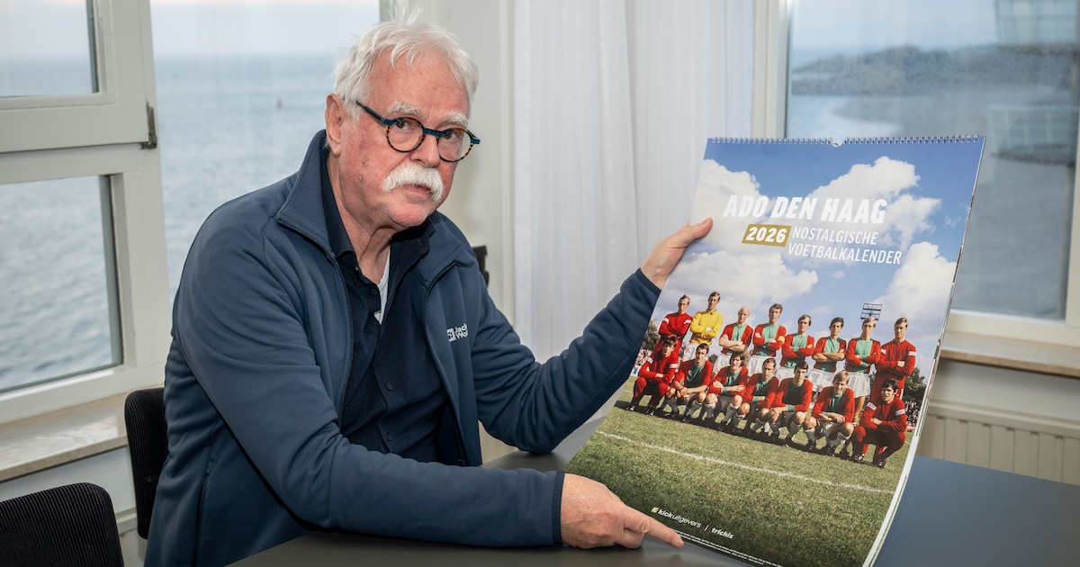 Nooit eerder gepubliceerde foto op ADO Den Haag-kalender: ‘Alsof een ...