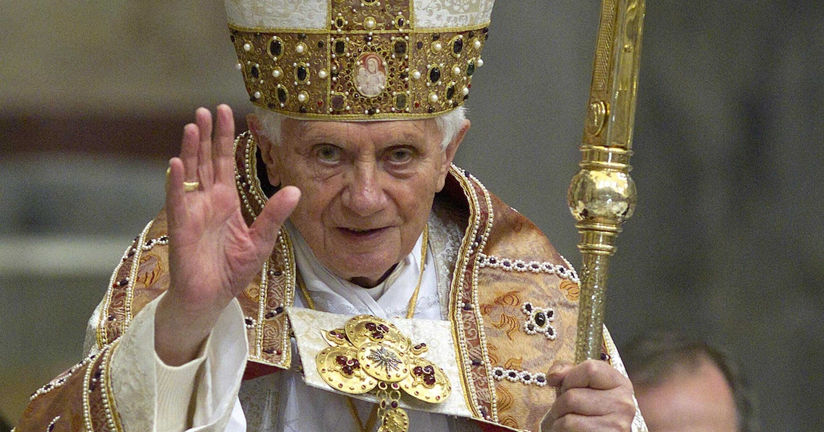 Benedictus XVI was de eerste paus in 600 jaar die aftrad en had te ...