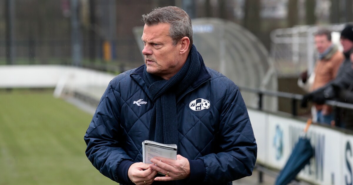 Trainer Peter Hoek wil SCO'63 dit seizoen naar de derde klasse loodsen ...