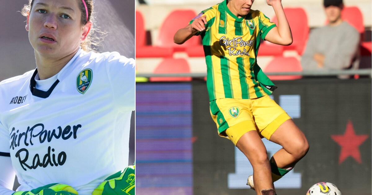 ADO-doelvrouw verliest weddenschap en moet schoenen teamgenoot poetsen ...