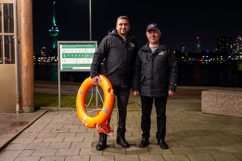 Hesam en Pinar redden man uit ijskoud water in Rotterdam: ‘Het was best ...