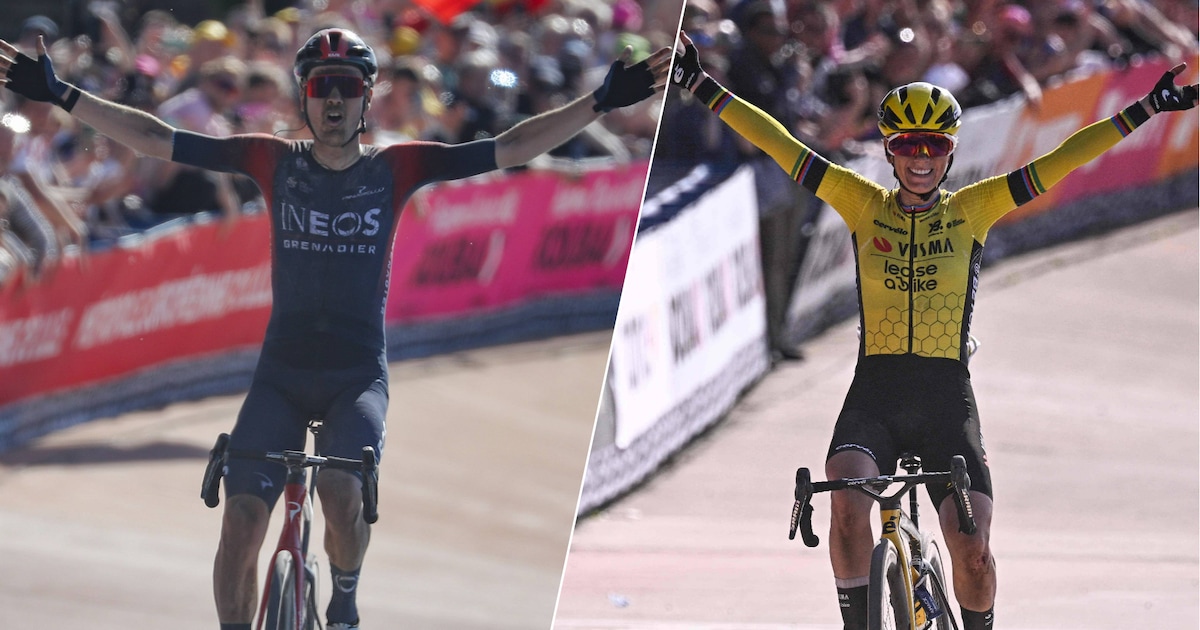 Vanaf de massagetafel ziet Dylan van Baarle zijn Franse vriendin óók ...