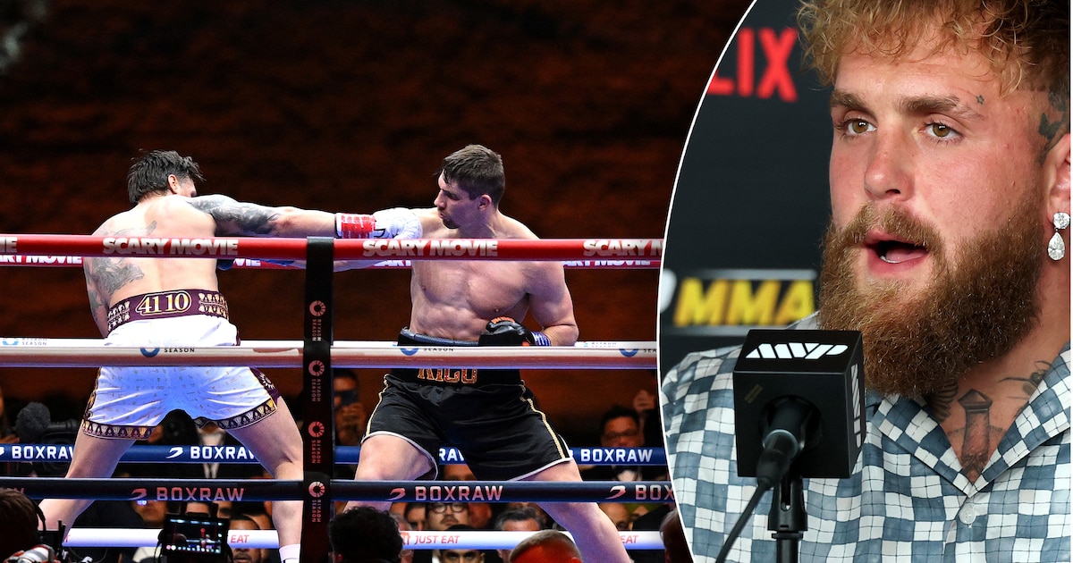 ‘Bro, je hebt verloren’: Usyk-fan Jake Paul spreekt schande van ...