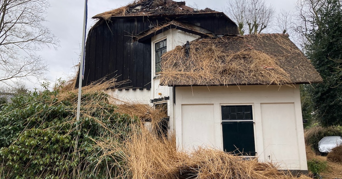 Het kenmerkende huis op de Engh in Soest is door brand verwoest: ‘Drama ...