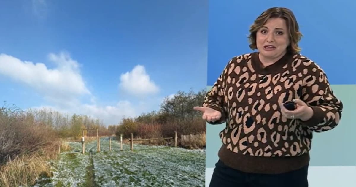 Vlaamse weervrouw gebruikt Engels woord van het jaar ‘6-7’, maar ...