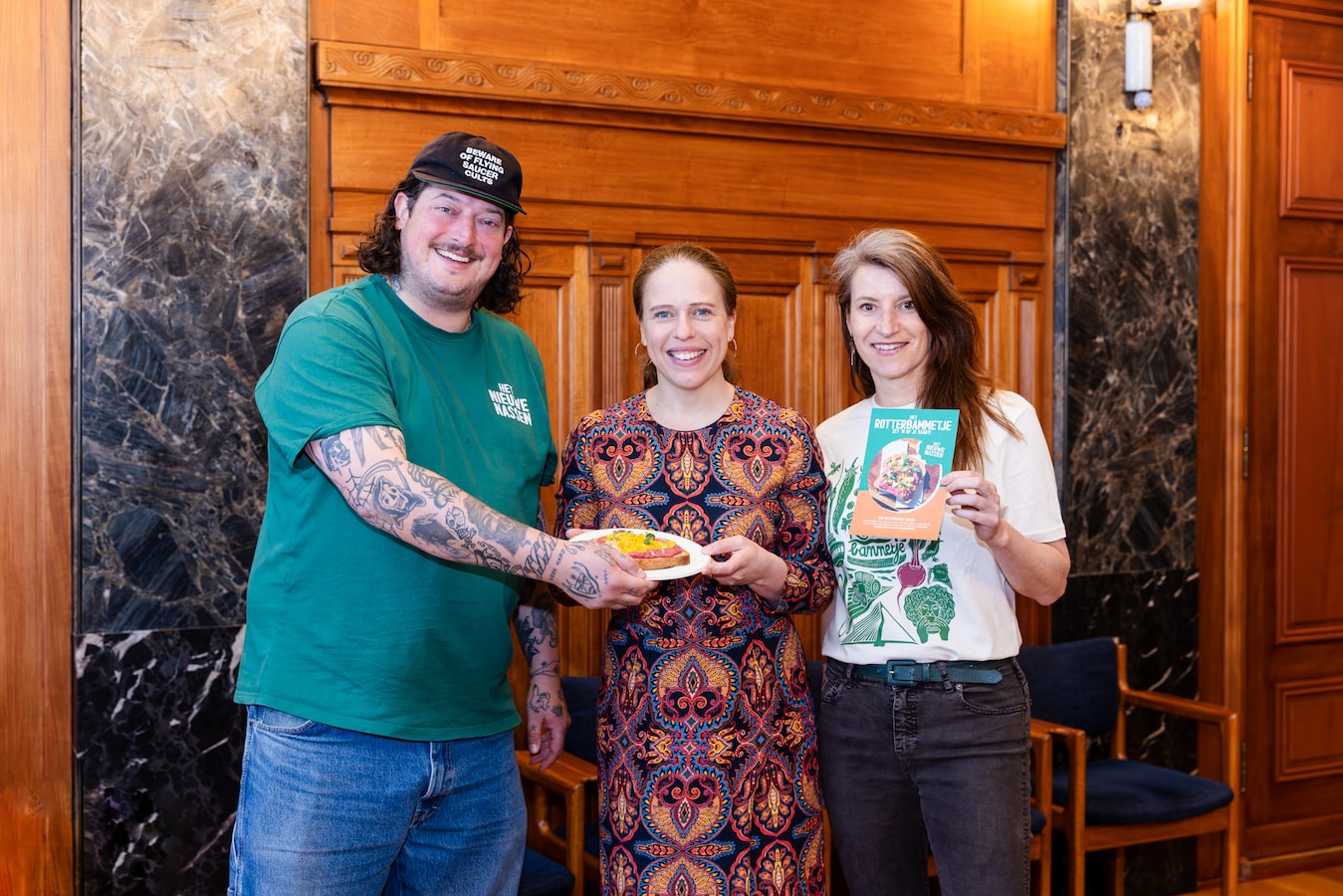 Chef Perry bedacht het RotterBammetje: een écht Rotterdams broodje dat ...