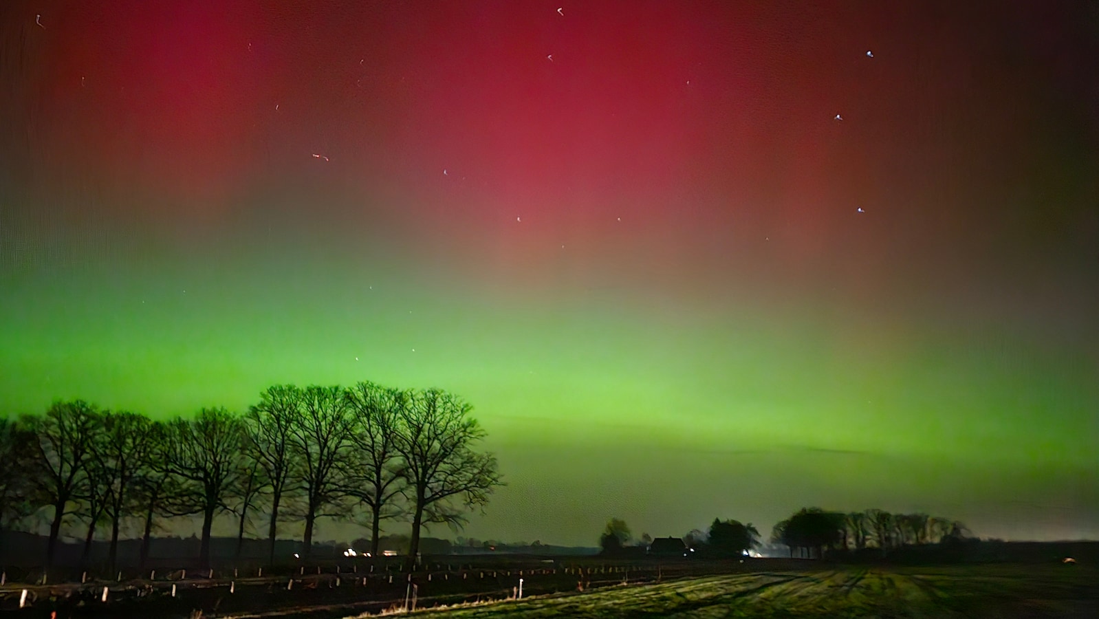 Noorderlicht boven Oost-Nederland: dit zijn jullie prachtige foto’s ...