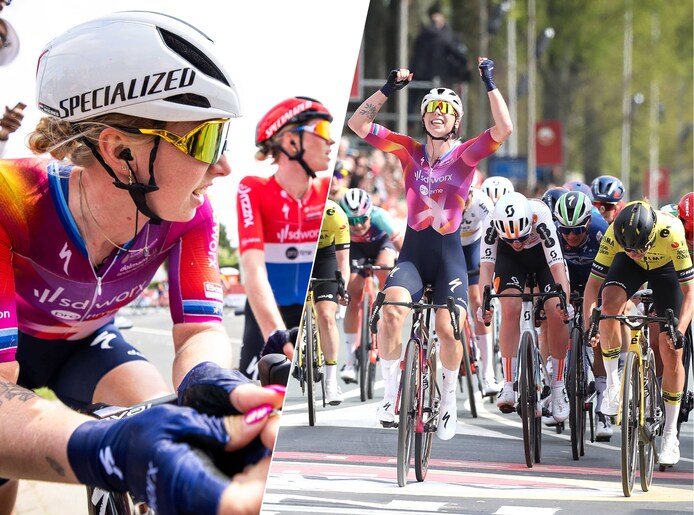 Lorena Wiebes na blunder in Amstel Gold Race: ‘Deze fout maak je één ...
