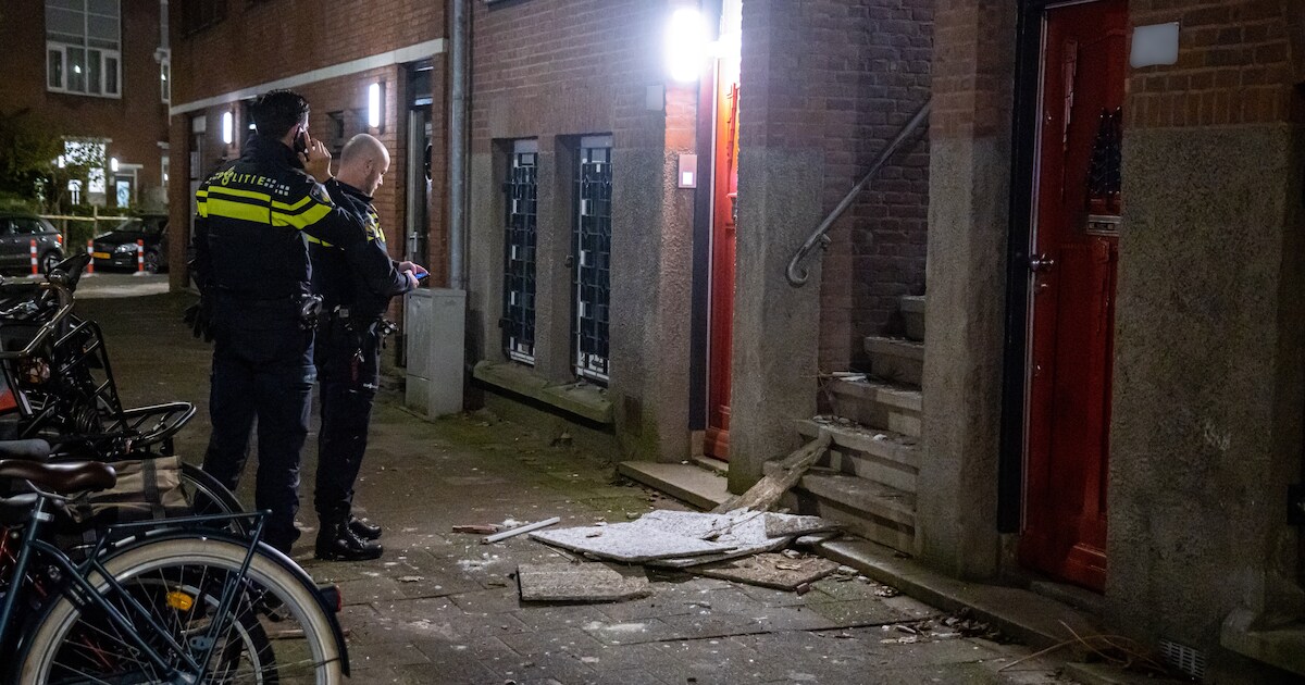Ravage na explosie in portiek Delfshaven | Rotterdam | AD.nl