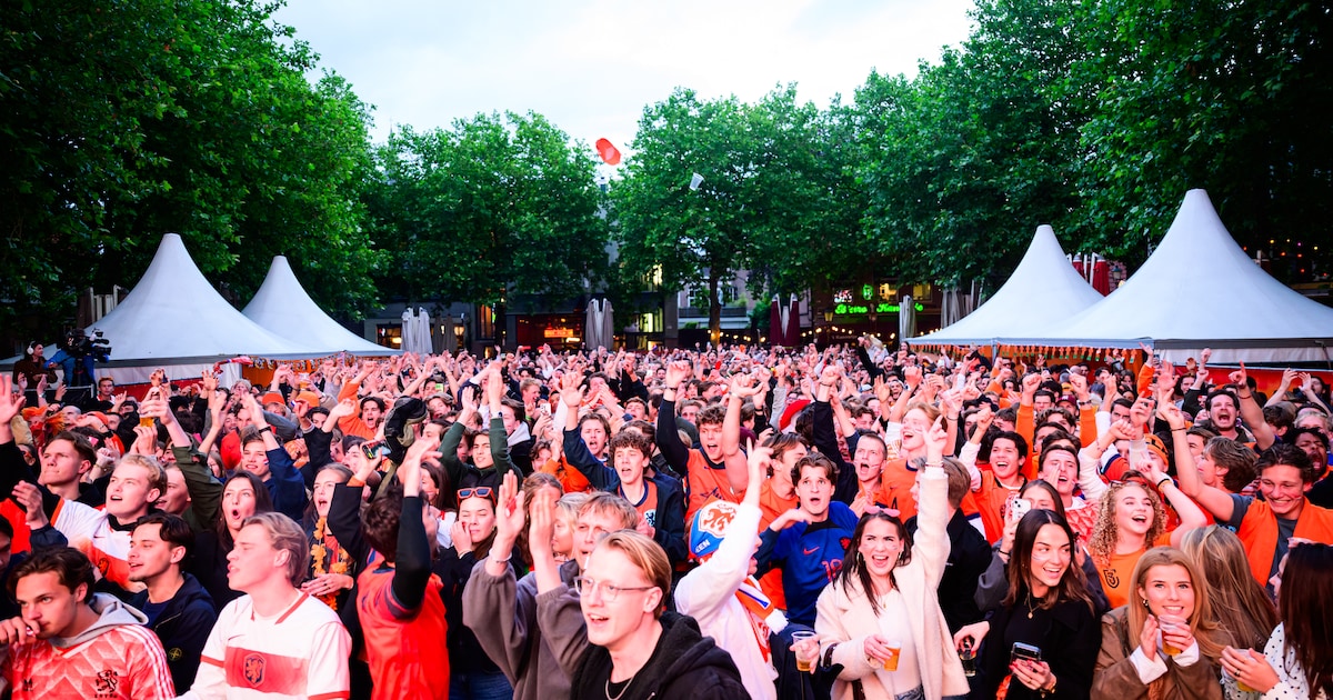 Oranje kijken? Nederland-Zweden is weer te zien onder de toren in ...