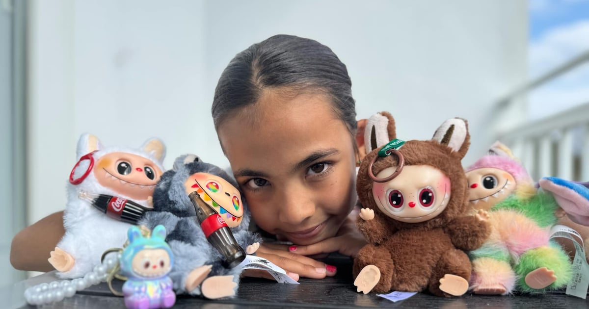 Jaidy (8) over haar Labubu-verzameling: ‘Je denkt toch niet écht dat ik stop met kopen, hè mam ...