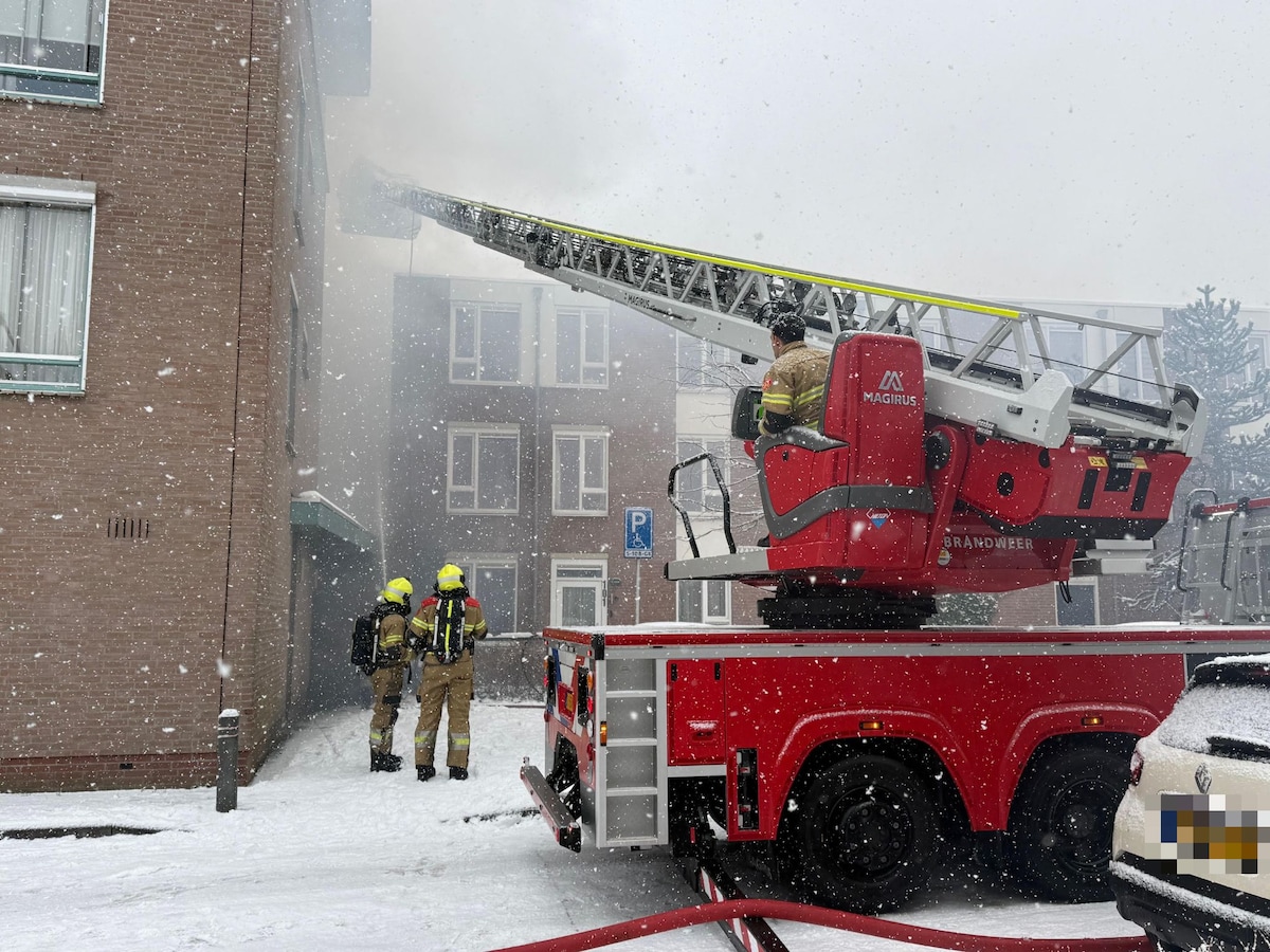 Brand in appartementencomplex Den Bosch, bewoners geëvacueerd | Foto ...