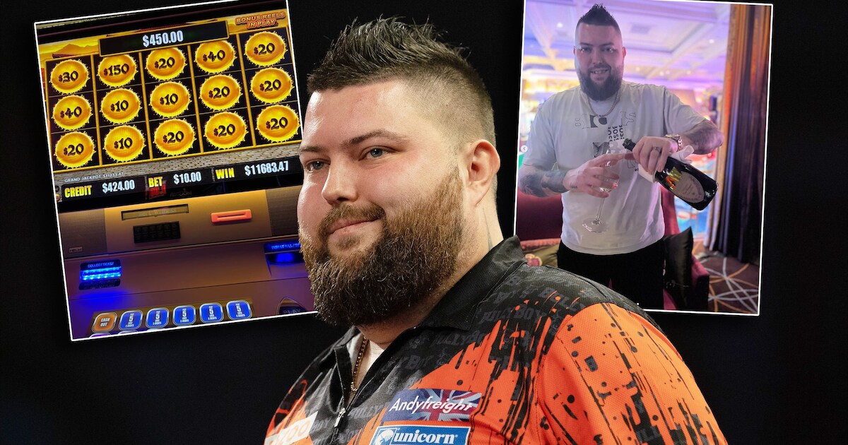 Wereldkampioen Michael Smith laat geld rollen in Las Vegas en casht in ...
