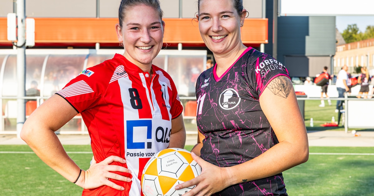 Zussen Stephanie en Michelle van Geffen ooit nog ploeggenoten ...