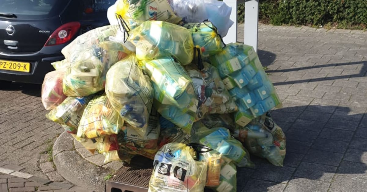 Gele zakken voor plastic verleden tijd in Dordrecht? ‘Hebben langste ...