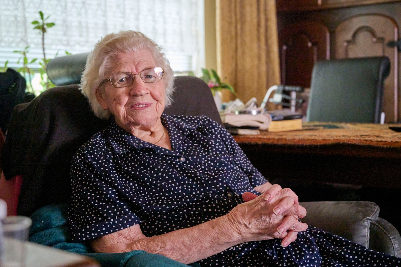 Na zestig jaar moet mevrouw Rodijnen-Brands (96) tot haar verdriet ...