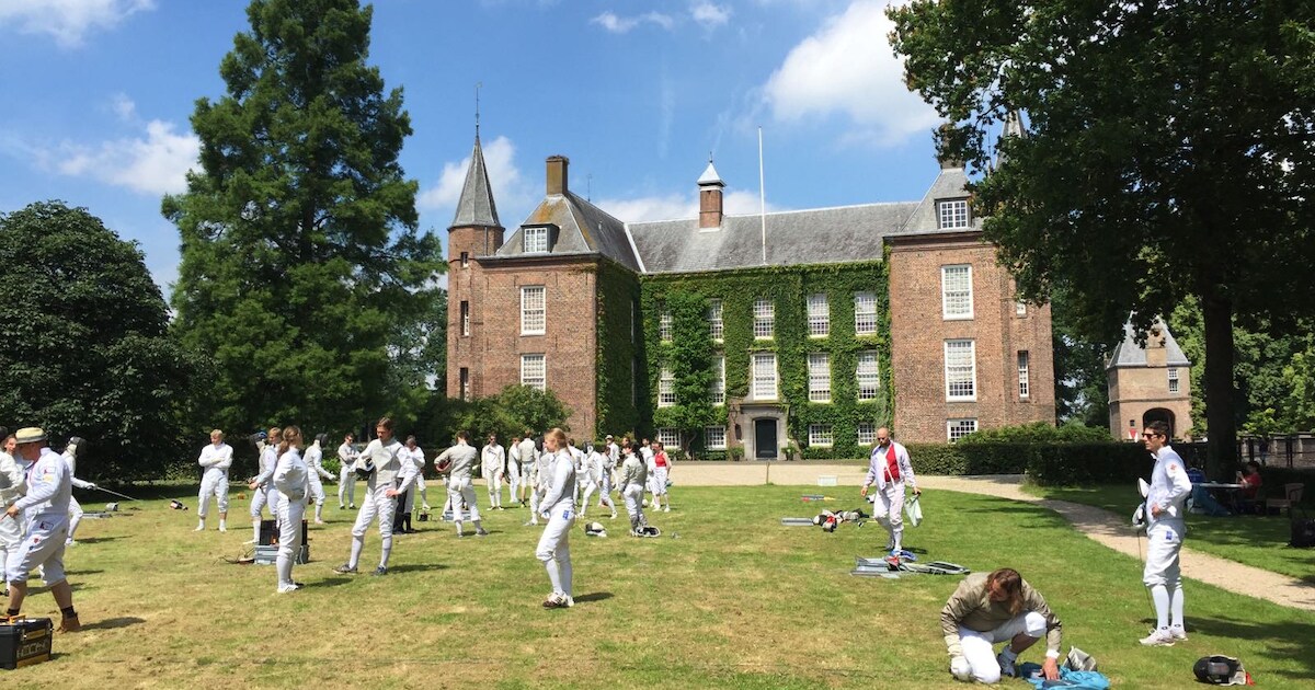 Schermers treffen elkaar bij Slot Zuylen (en dat al voor de 26ste keer ...