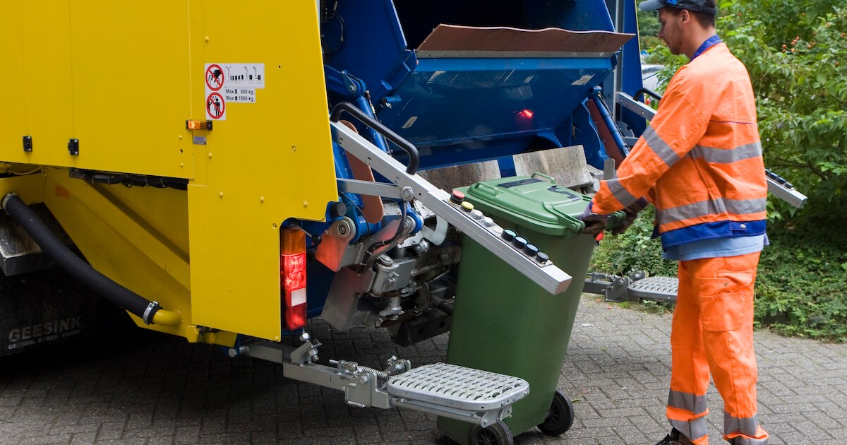 Man mag rolcontainer toch niet voor deur zetten, alleen 85 meter ...