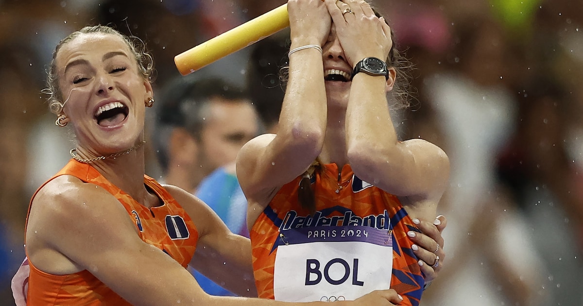 Commentatoren gaan wereldwijd los bij gouden inhaalrace Femke Bol, bekijk de beelden hier ...