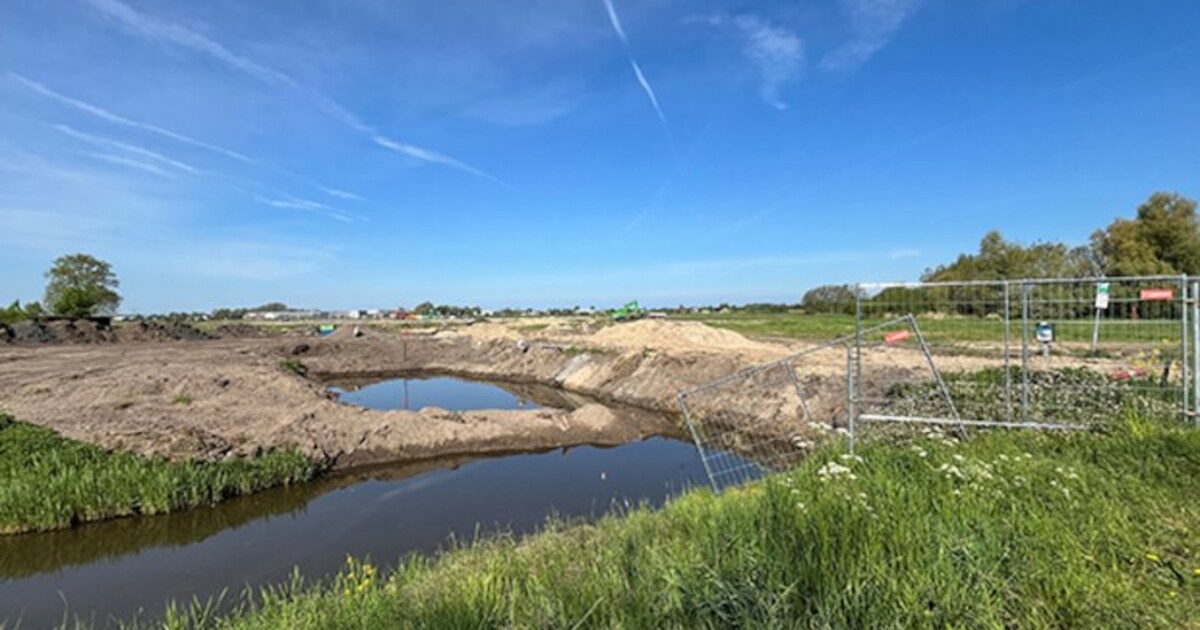 Werkzaamheden Geestwater raken hondenlosloopgebied in Lisse | Lisse | AD.nl