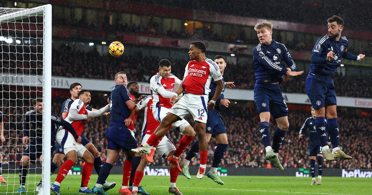 Jurriën Timber helpt Arsenal met eerste treffer aan zege op machteloos ...