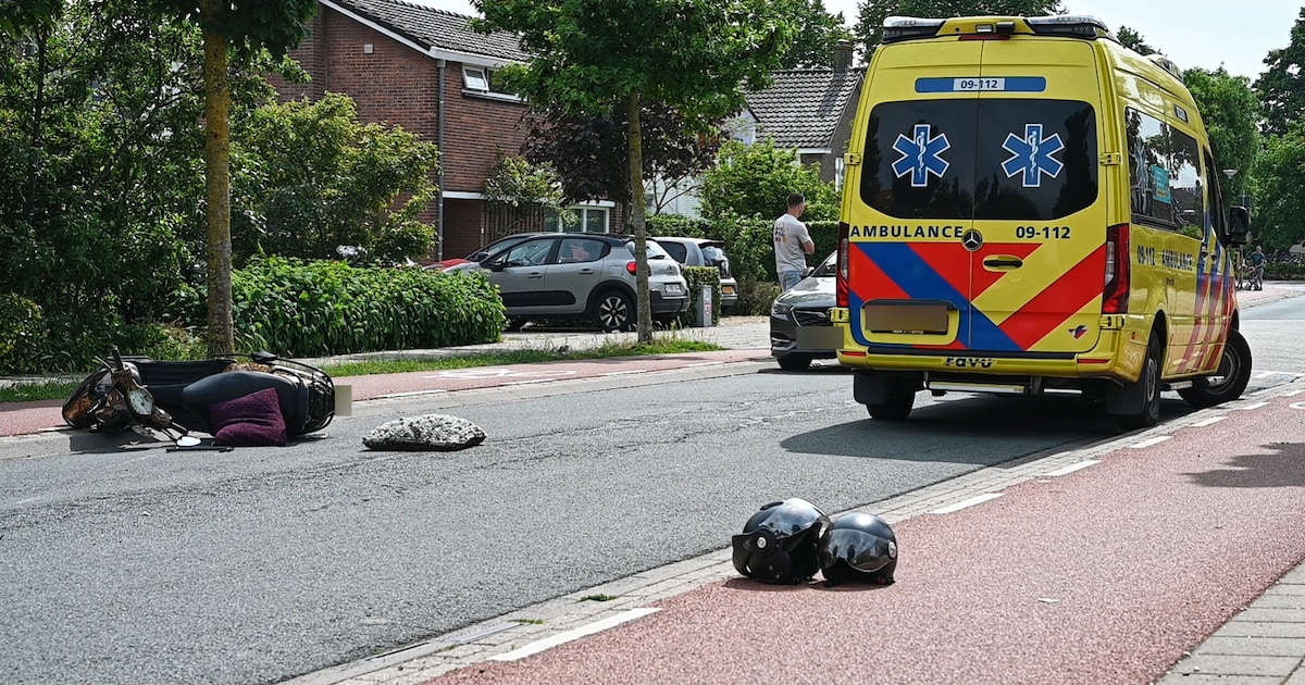 Ongeval met letsel op Touwlaan in IJsselstein, traumahelikopter ...