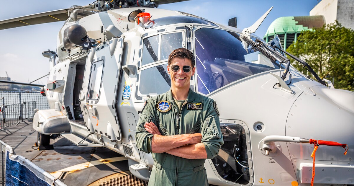 Havendagen missen spektakel, maar knappe helikopterpiloot maakt veel ...