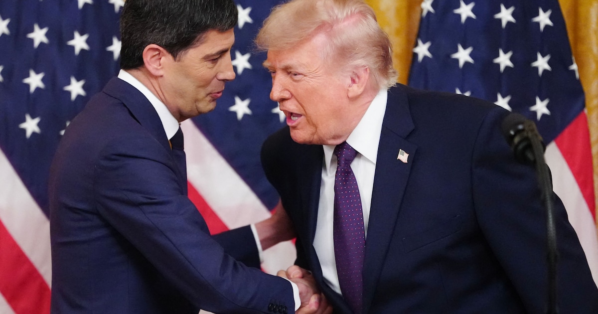 LIVE VS | Trump ‘wil geen invloed uitoefenen’ op nieuwe baas centrale ...
