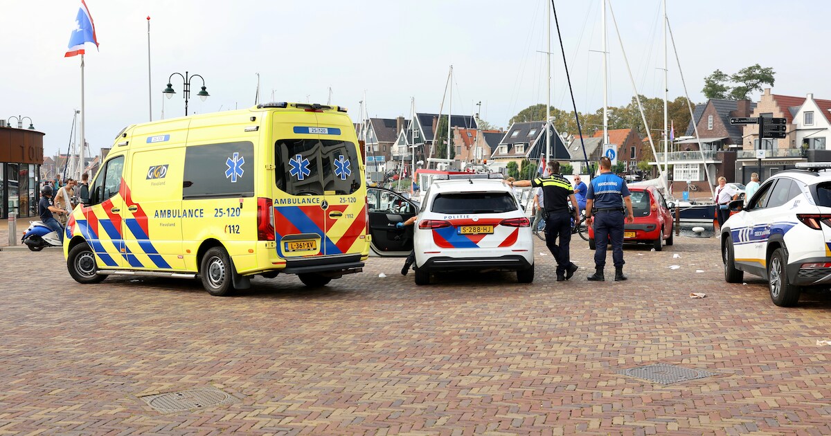 Gewonde bij steekpartij in haven van Urk, politie houdt verdachte aan ...