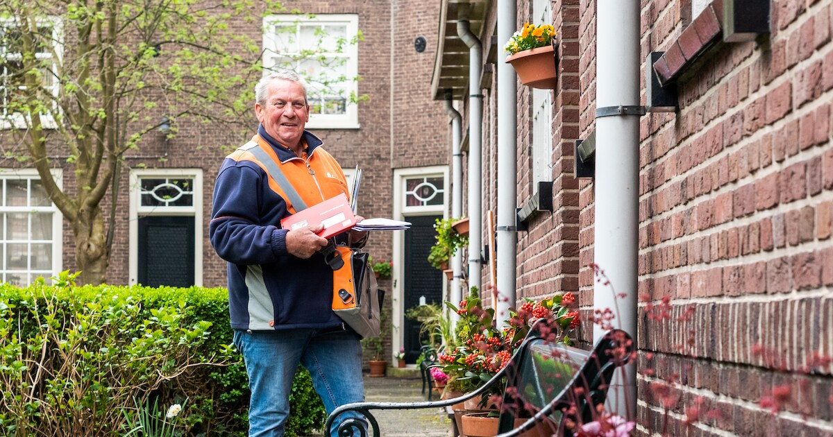 Het fijnste seizoen om post te bezorgen is volgens Lem (63) de zomer ...