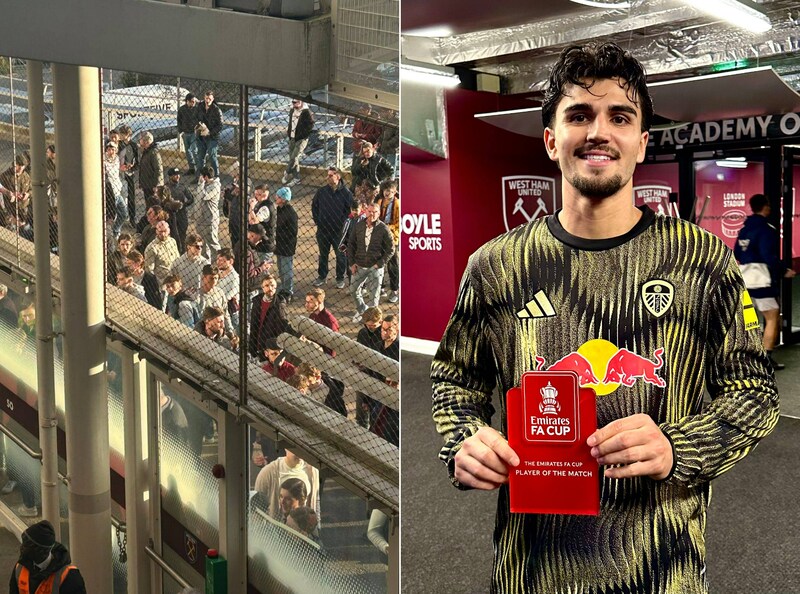 Duizenden fans West Ham United missen verlenging, Pascal Struijk schiet ...